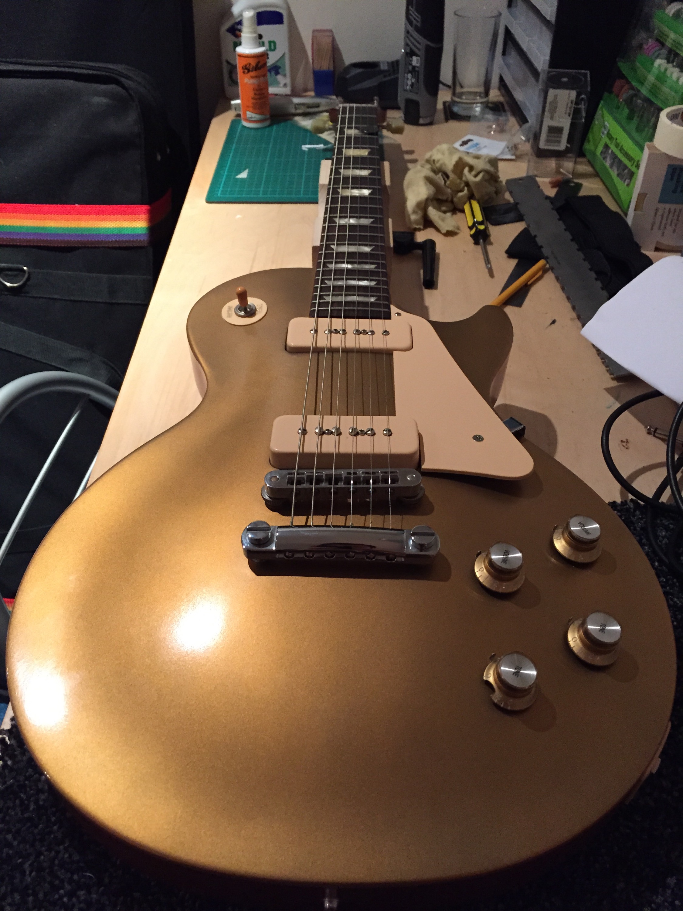 Gibson Les Paul Gold Top String Gauge Change – Guitar Set-ups and ... Gibson Les Paul Gold Top String Gauge Change – Guitar Set-ups and ...